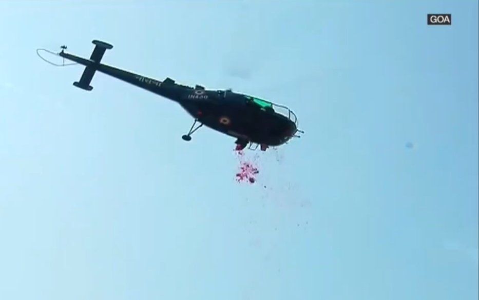 Pushp Varsha: Armed forces honour corona warriors, shower petals pan India