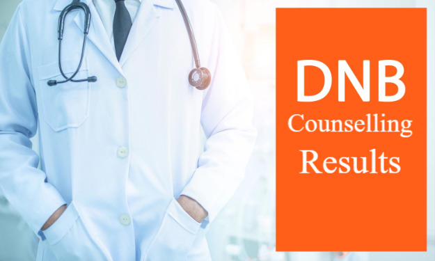 Attention Candidates: NBE declares Round 1 DNB Counselling Results, details