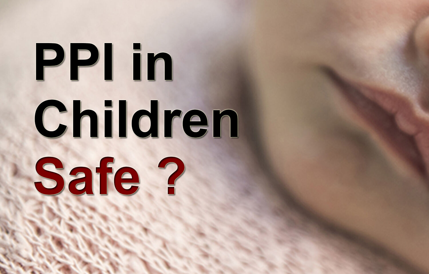 Acid peptic disorder in children: impact of long-term use of Proton ...