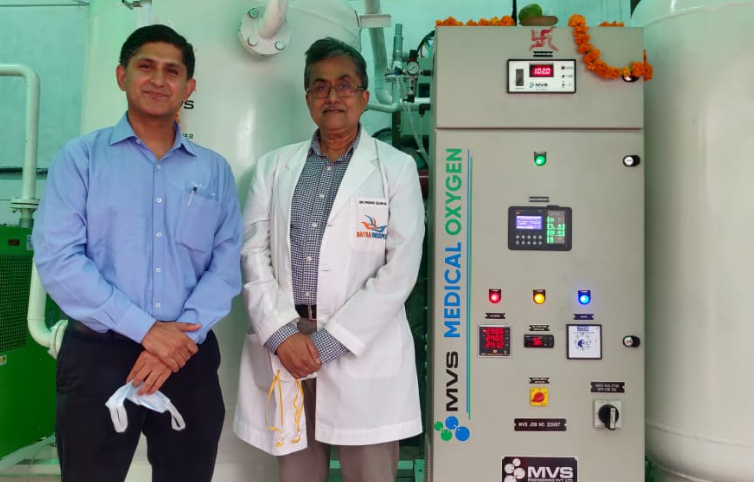 Onsite oxygen generation plant set up at Delhi's Batra hospital
