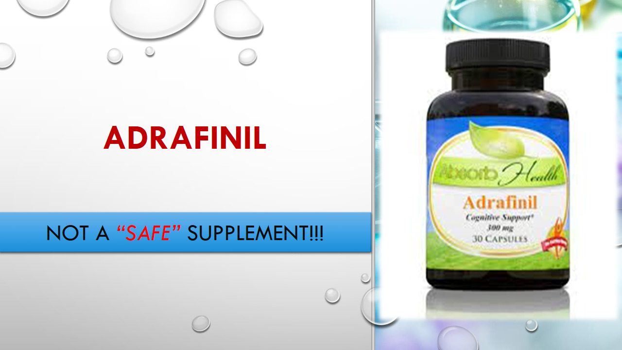 Psychostimulant Adrafinil: is it safe as a dietary supplement? AJP ...