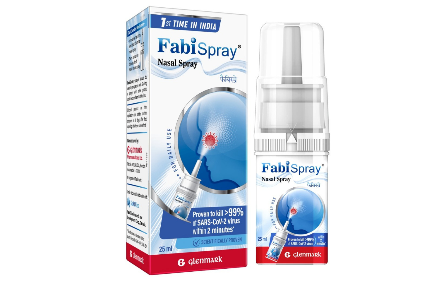 COVID-19: Glenmark launches FabiSpray in India