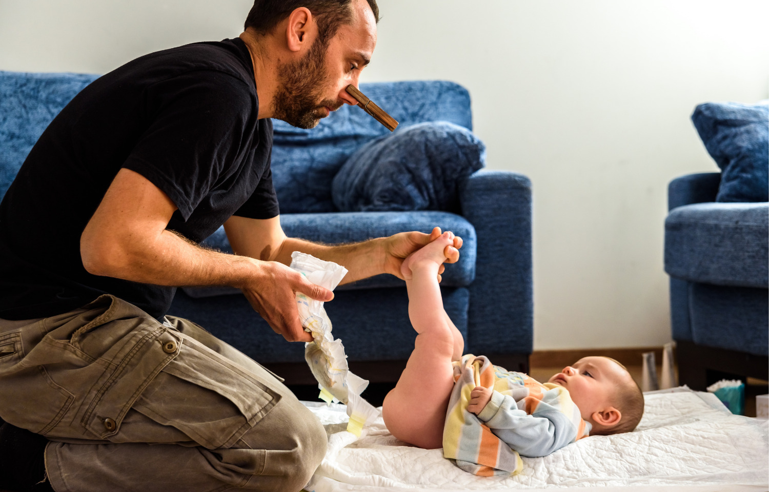 Children Without Diapers have poor Sleep