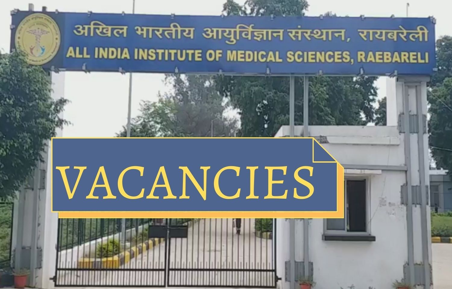 AIIMS Raebareli Announces 40 Vacancies For Senior Resident Post In ...