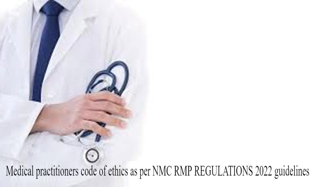 Should and Must: NMC proposes new code of medical ethics in draft ...