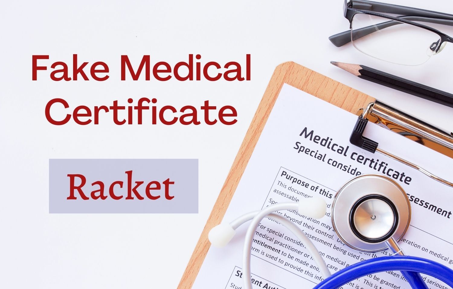 Illegal Medical Certificate racket busted in Railway Health Unit, 3 held