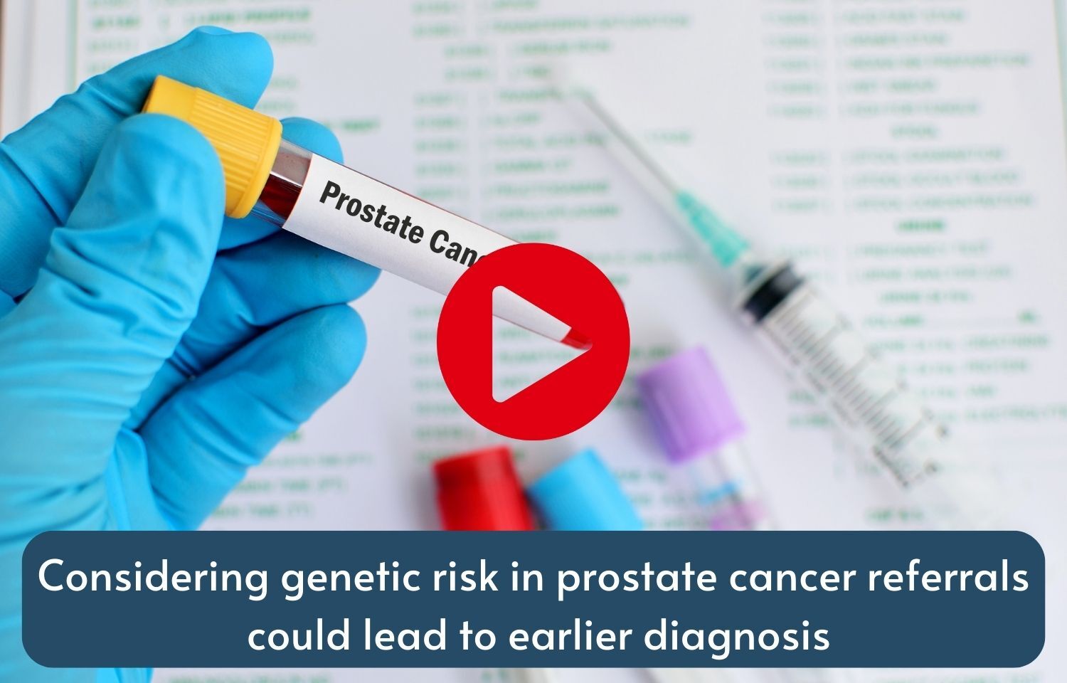 Considering genetic risk in prostate cancer referrals could lead to ...