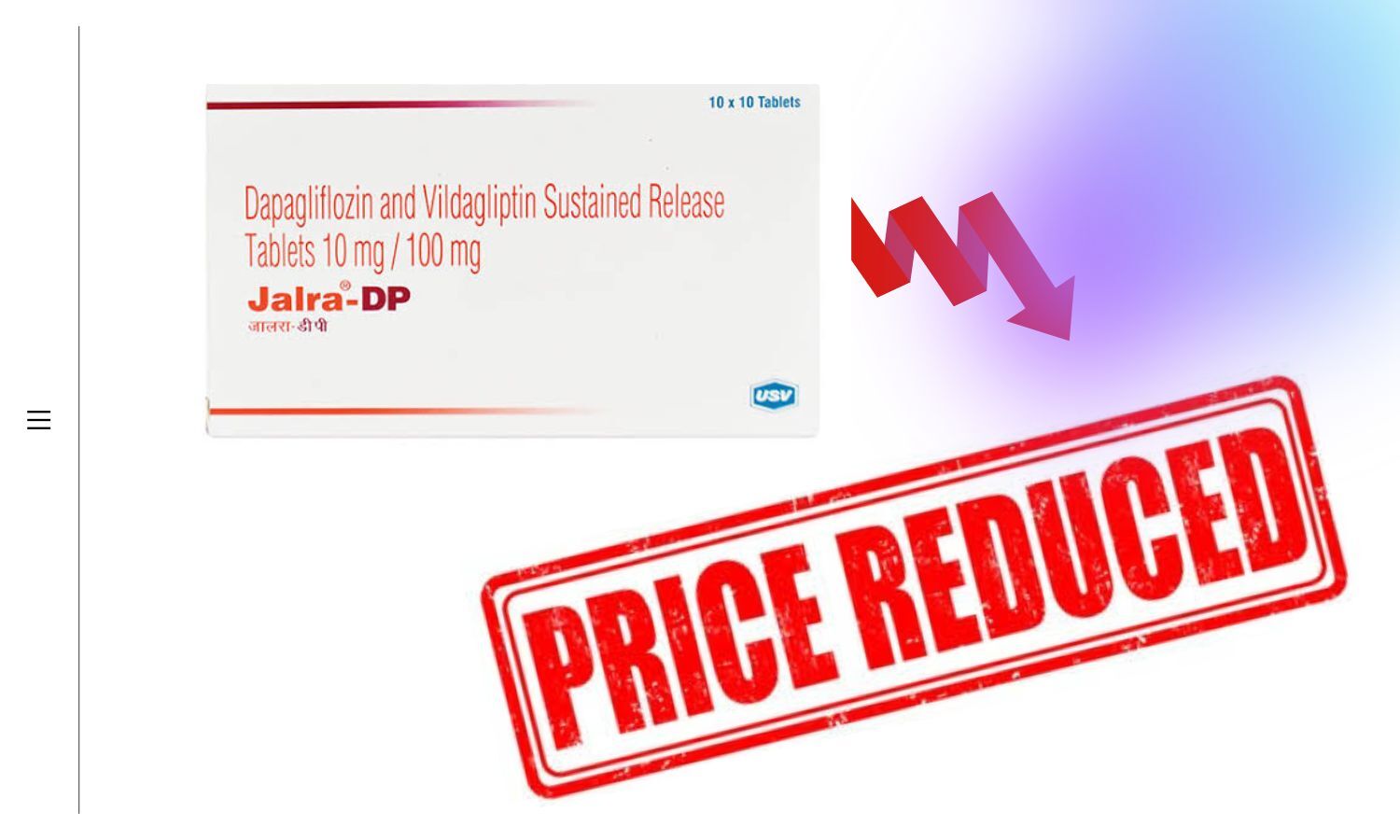 USV slashes price of diabetes drug Jalra DP by 20 percent