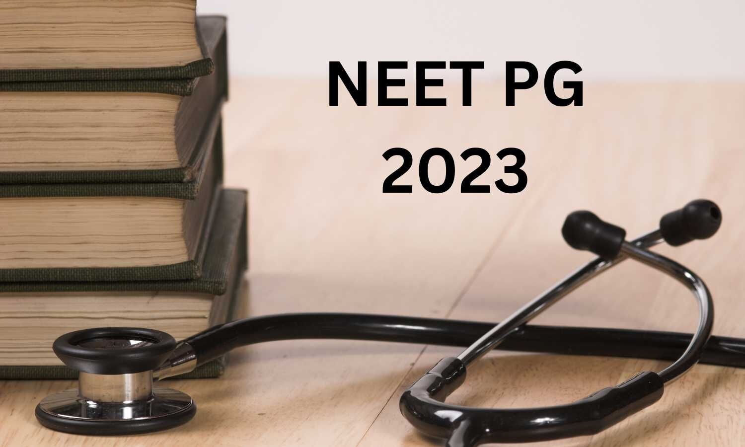 NEET PG 2023 application process begins, information brochure released ...
