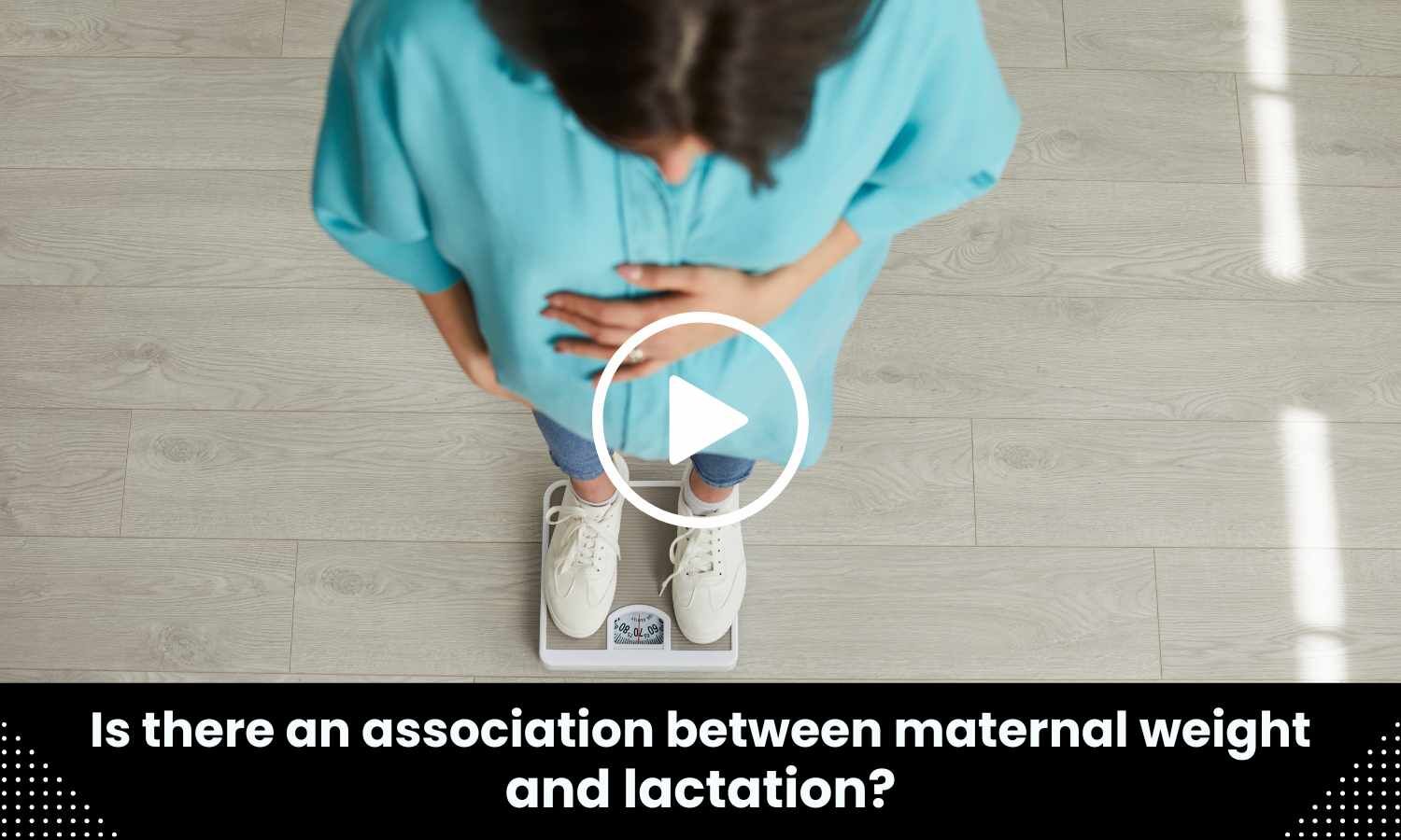 Is there an association between maternal weight and lactation?