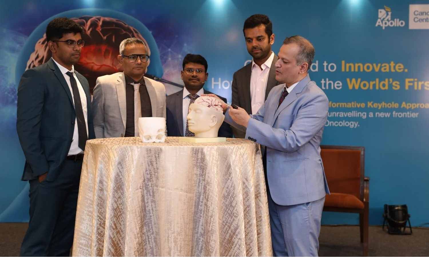 Apollo Cancer Centers' Doctors Perform World's first eyebrow keyhole ...