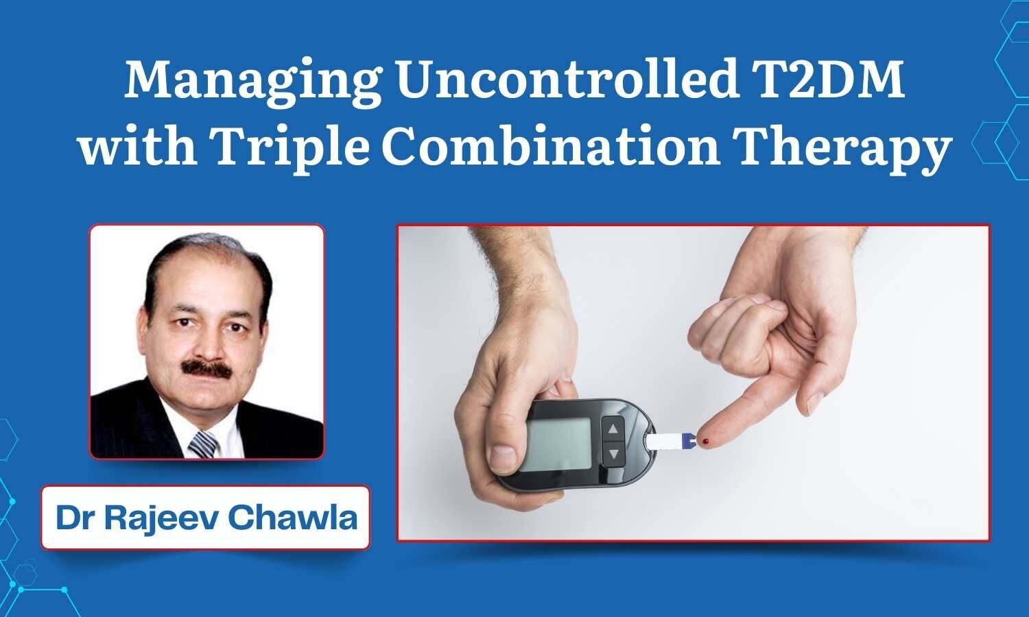 Dapagliflozin Glimepiride Metformin FDC in Uncontrolled T2DM with HbA1c 9 %