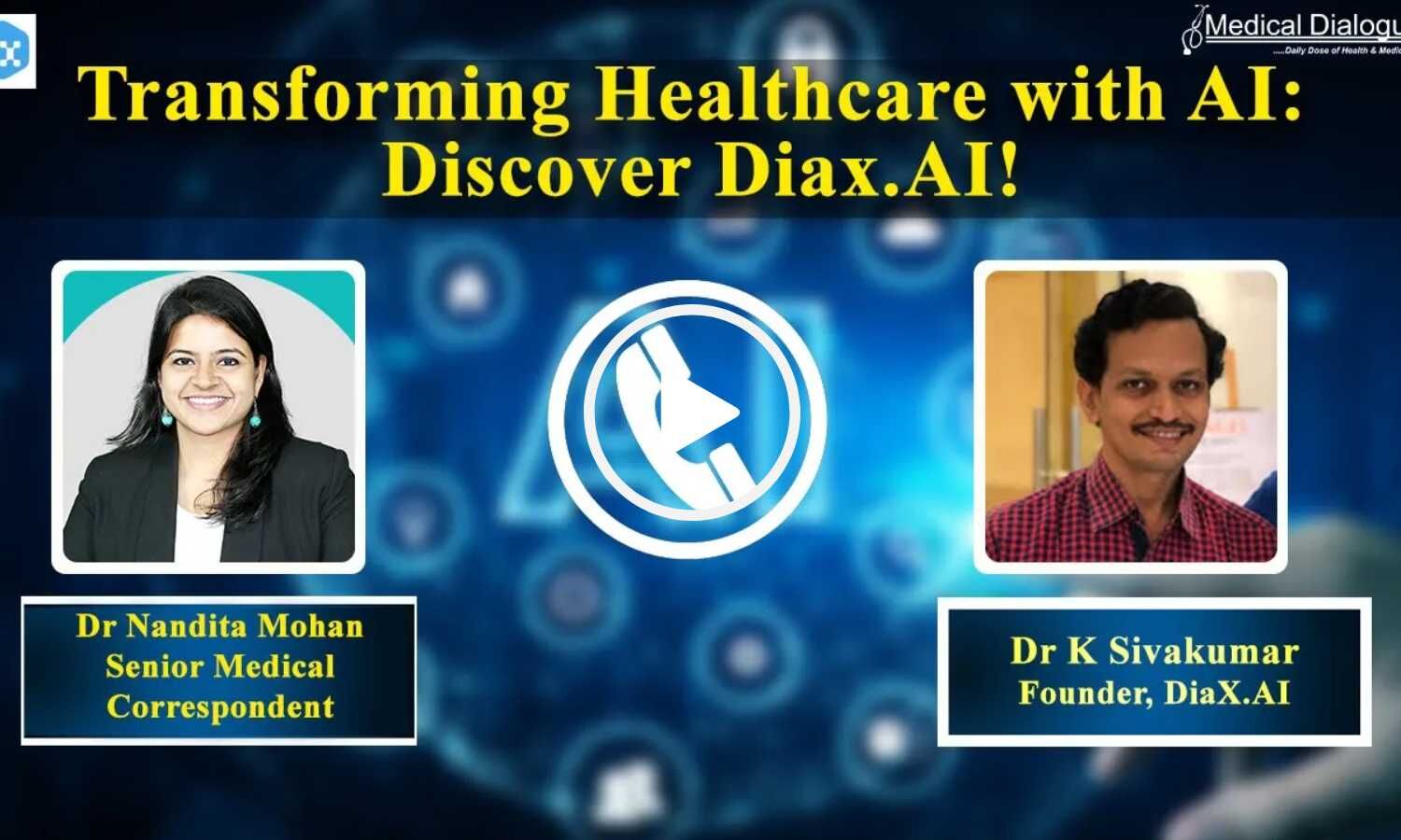 Revolutionizing Healthcare: Dr. K Sivakumar Unveils the Power of Diax ...