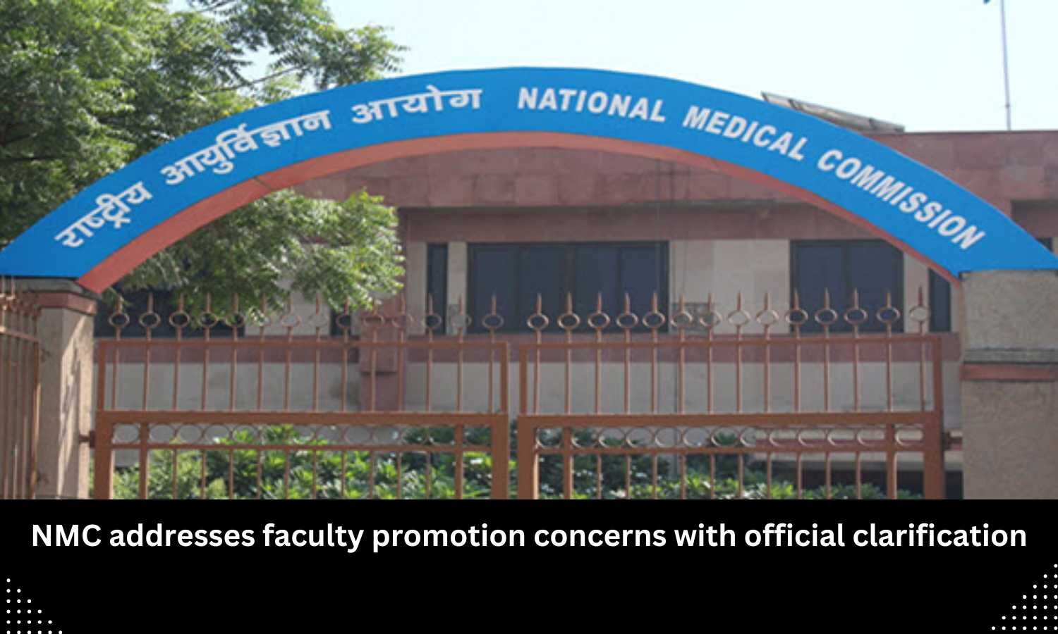 NMC addresses faculty promotion concerns