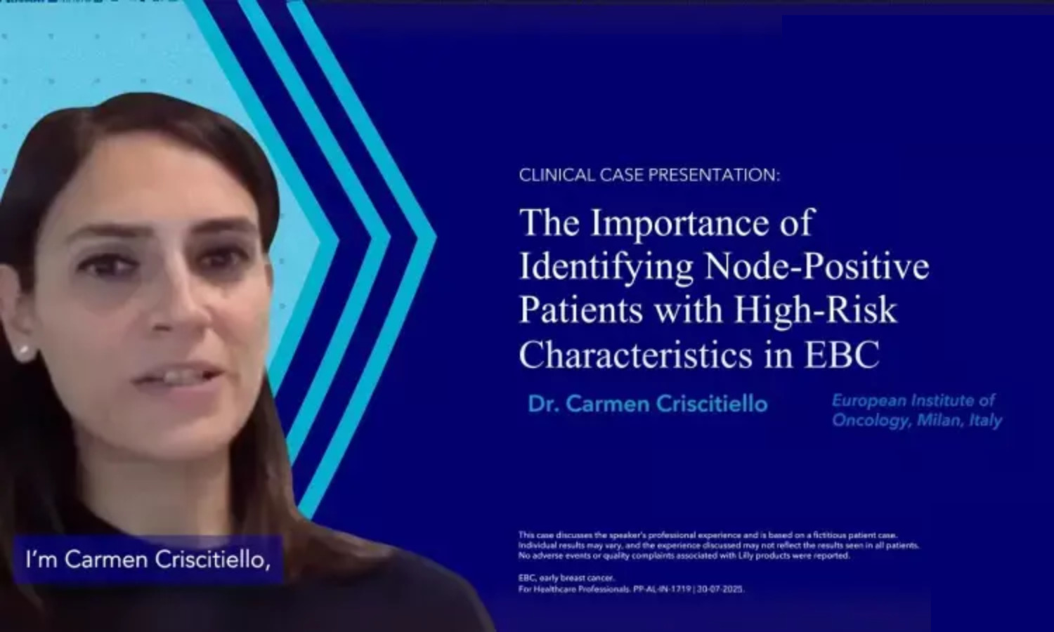 Importance of Identifying High-Risk Node-Positive Patients in EBC